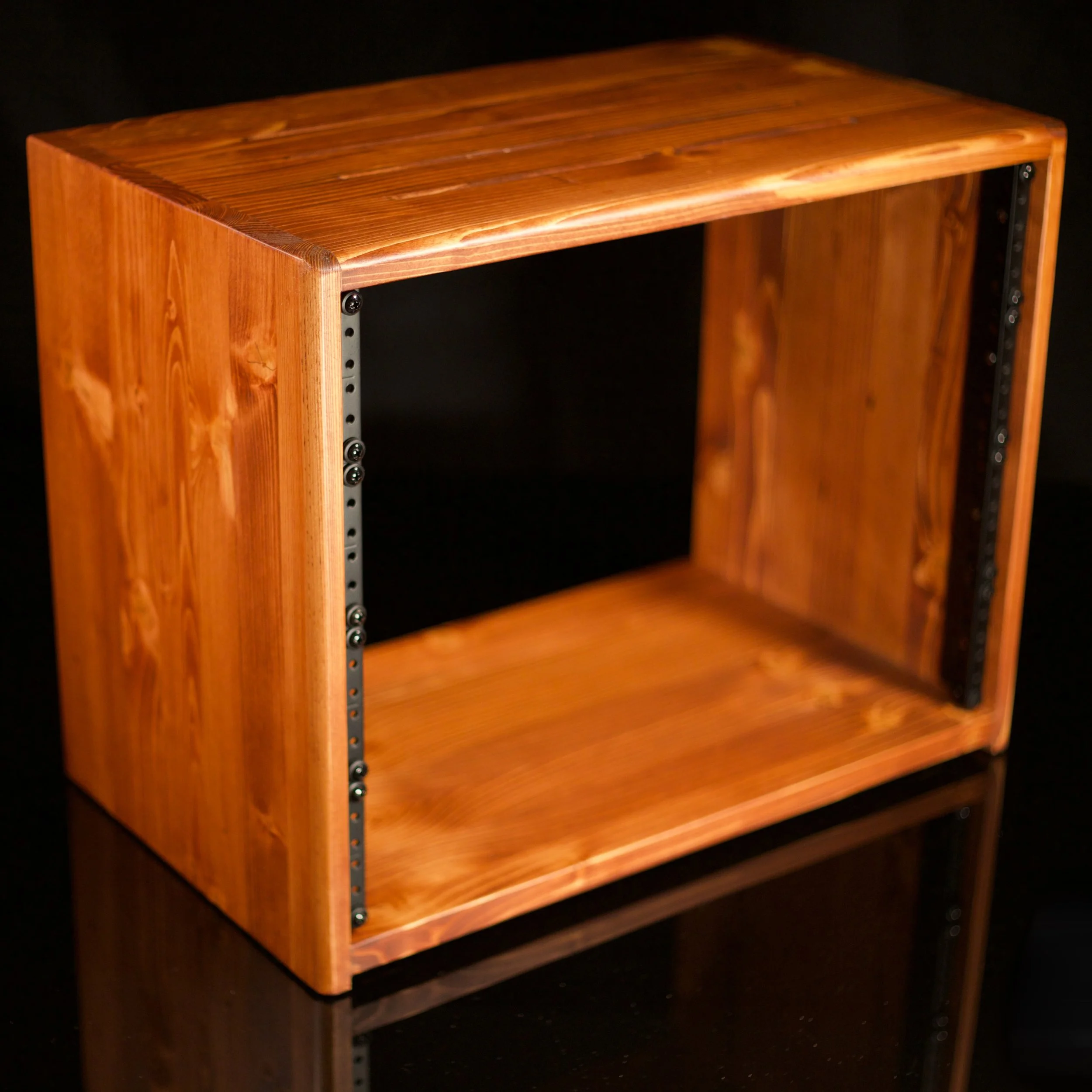 American Walnut | Classic Collection | Studio Rack — Gear Hive Studio Racks