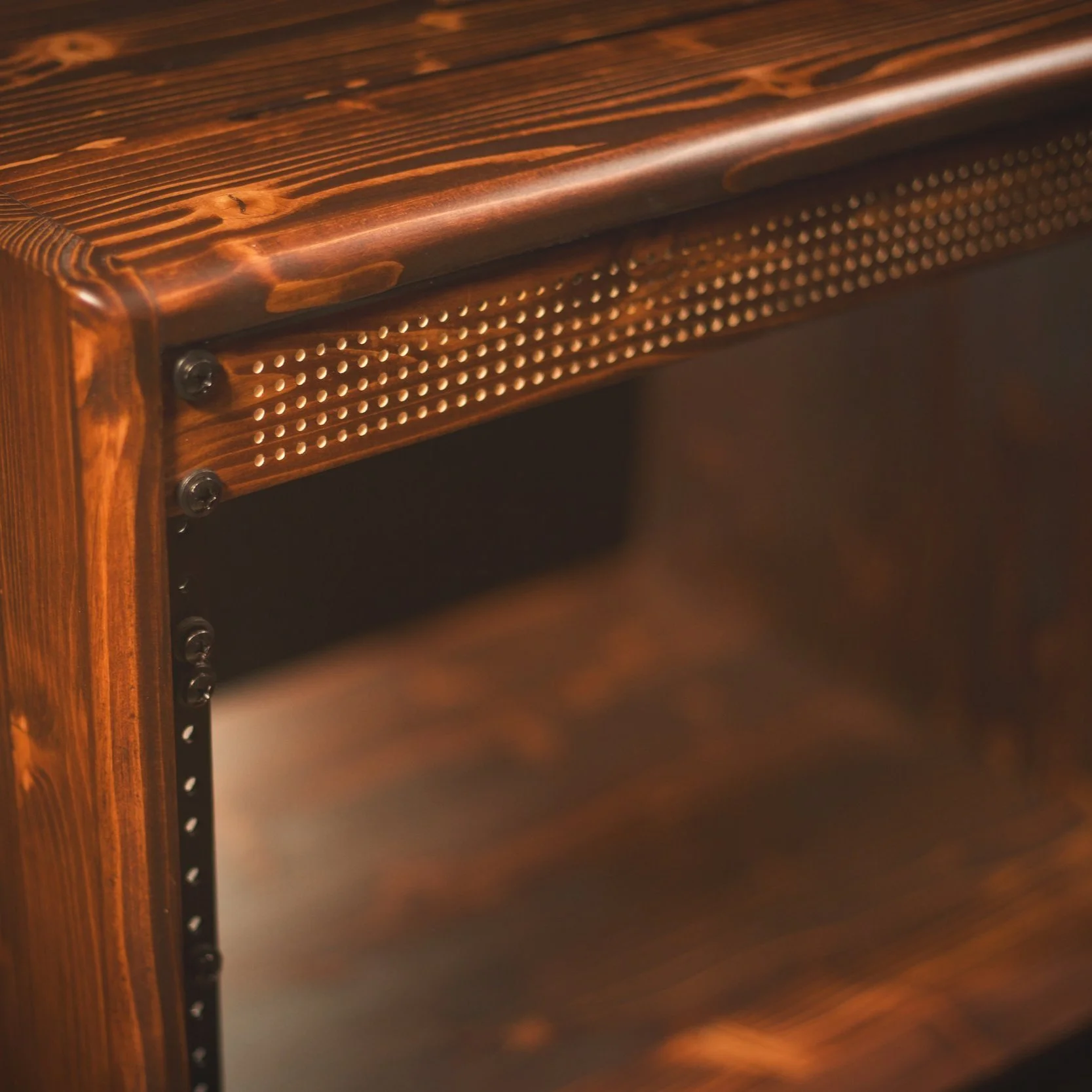 Dual Bay Slanted Studio Rack — Gear Hive Studio Racks