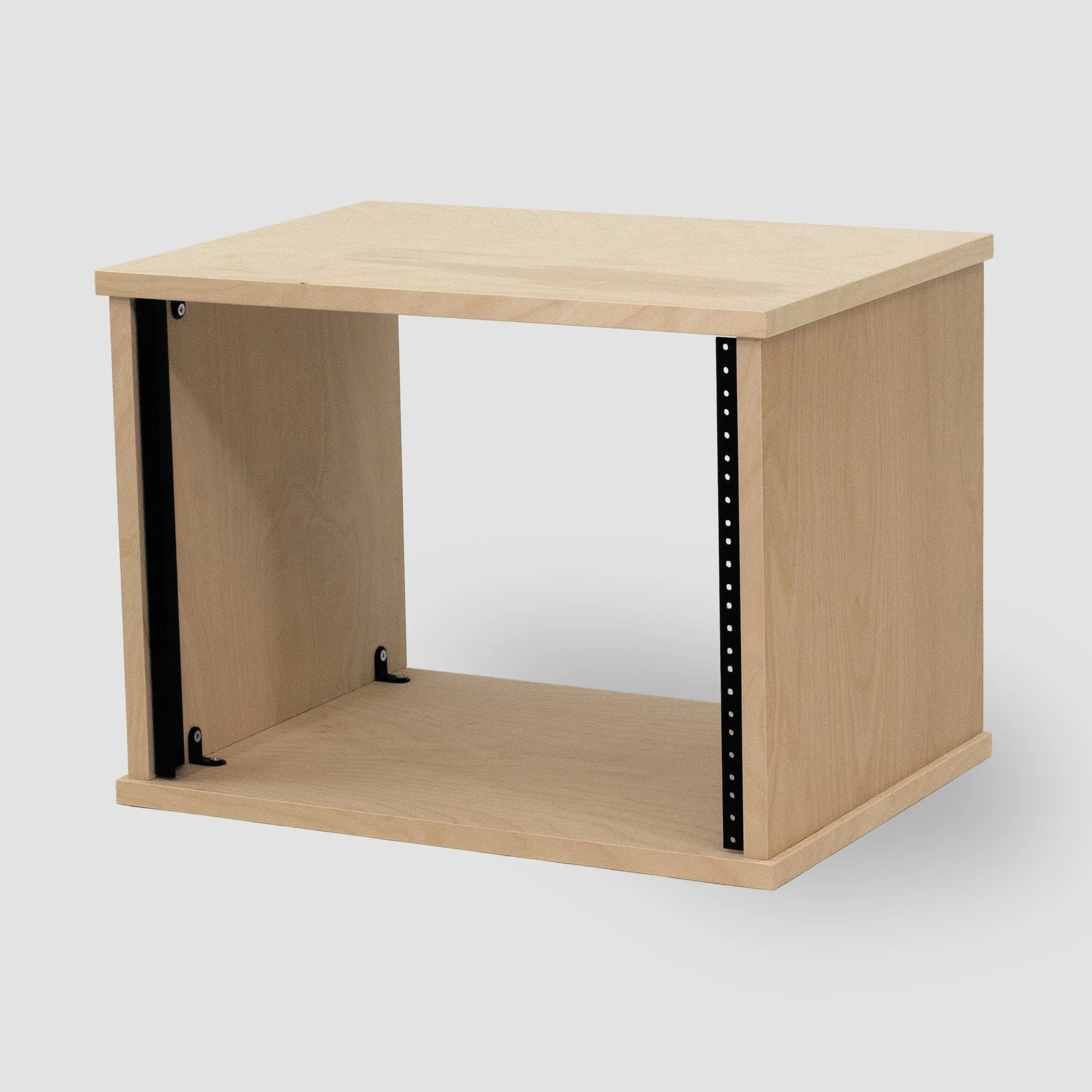 Single Bay Slanted Studio Rack — Gear Hive Studio Racks