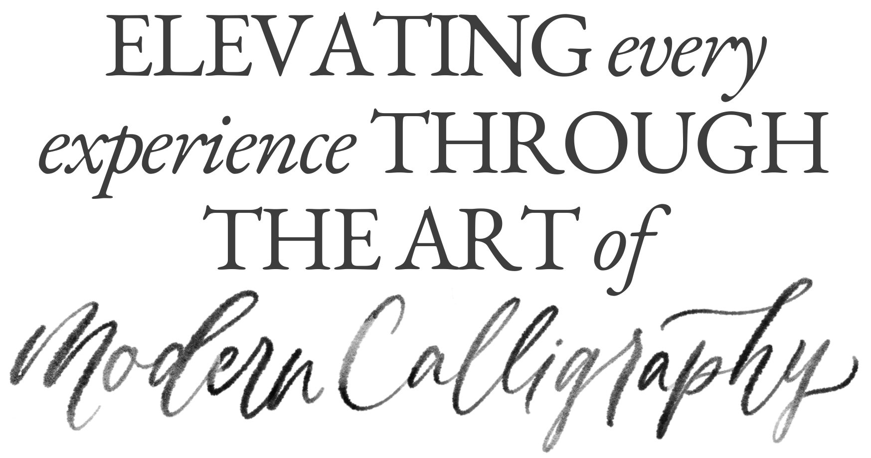 TJ Calligraphy | Tulsa, Oklahoma Calligraphy and Custom Engraving