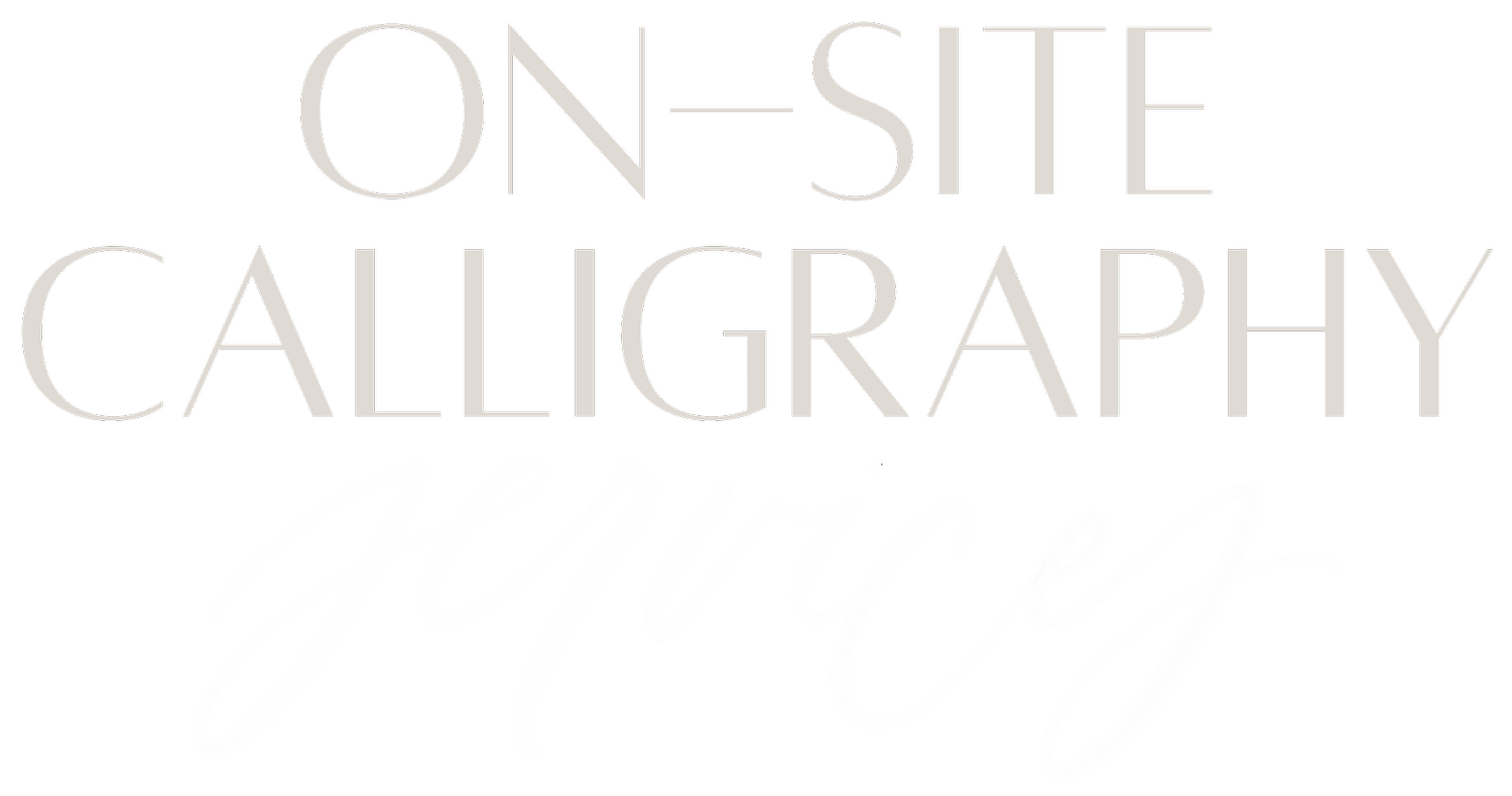 TJ Calligraphy | Tulsa, Oklahoma Calligraphy and Custom Engraving
