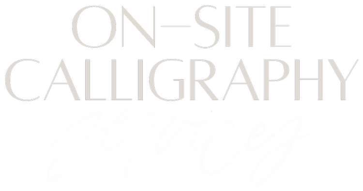 TJ Calligraphy | Tulsa, Oklahoma Calligraphy and Custom Engraving