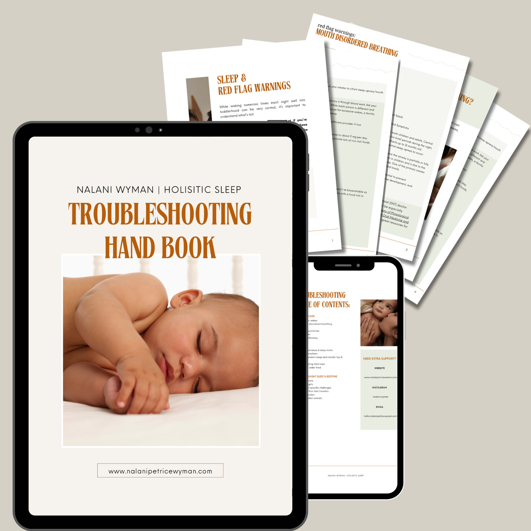 Infant & Toddler Responsive Sleep Handbook — NALANI PETRICE WYMAN