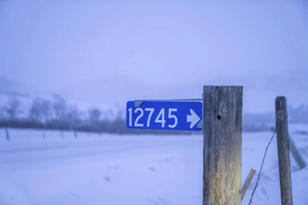 FORT ELLIS FIRE/RESCUE - Reflective Address Signs