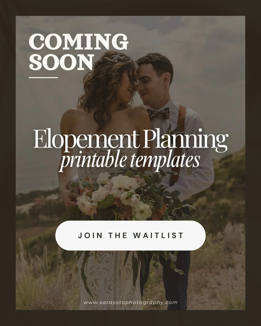 Elopement Checklist (Downloadable PDF) | Sara Soto Photography