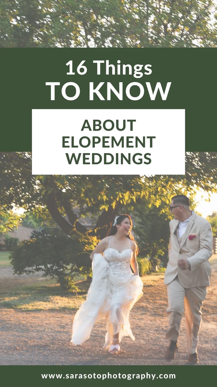 16 Things You Need to Know About Elopement Weddings | Sara Soto Photography