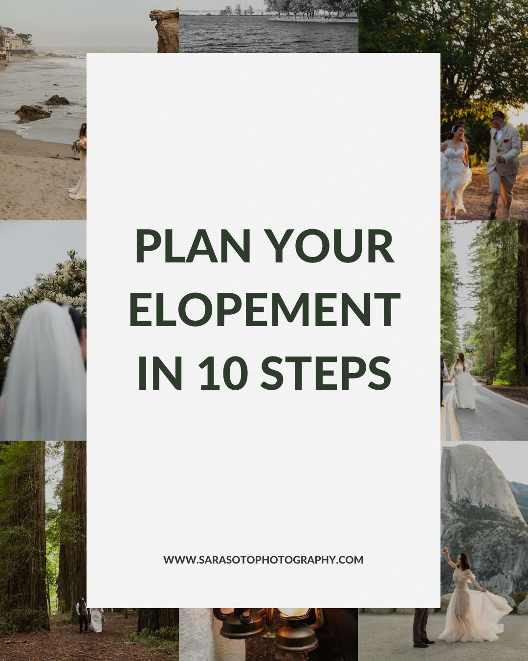 16 Things You Need to Know About Elopement Weddings | Sara Soto Photography