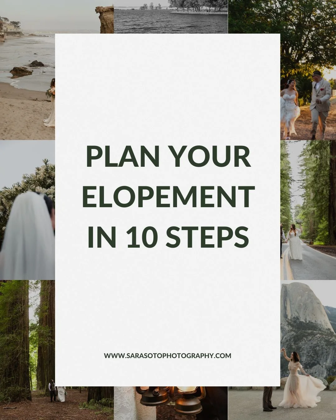 16 Things You Need to Know About Elopement Weddings | Sara Soto Photography