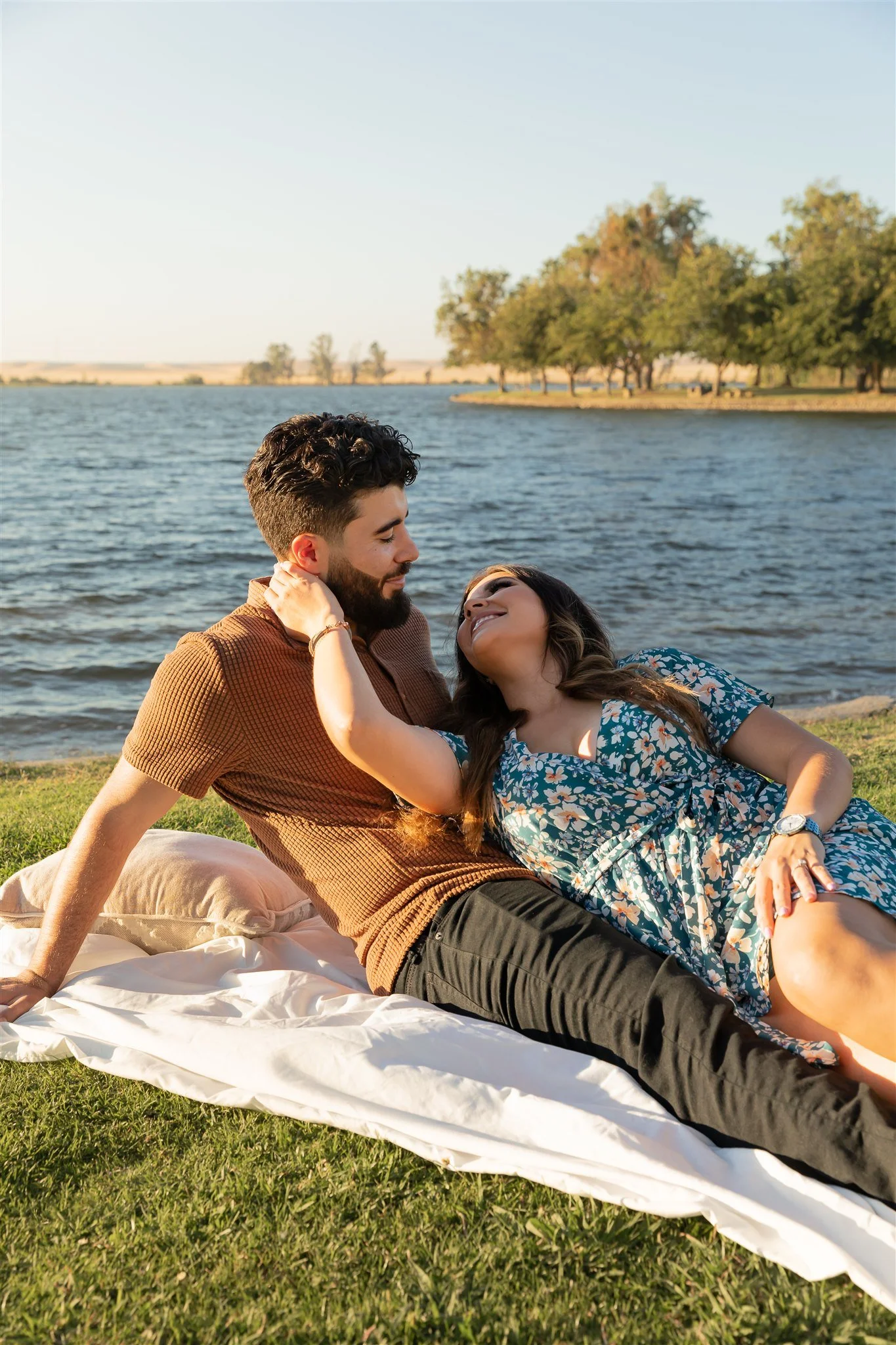 Merced Engagement Session at Lake Yosemite | Sara Soto Photography