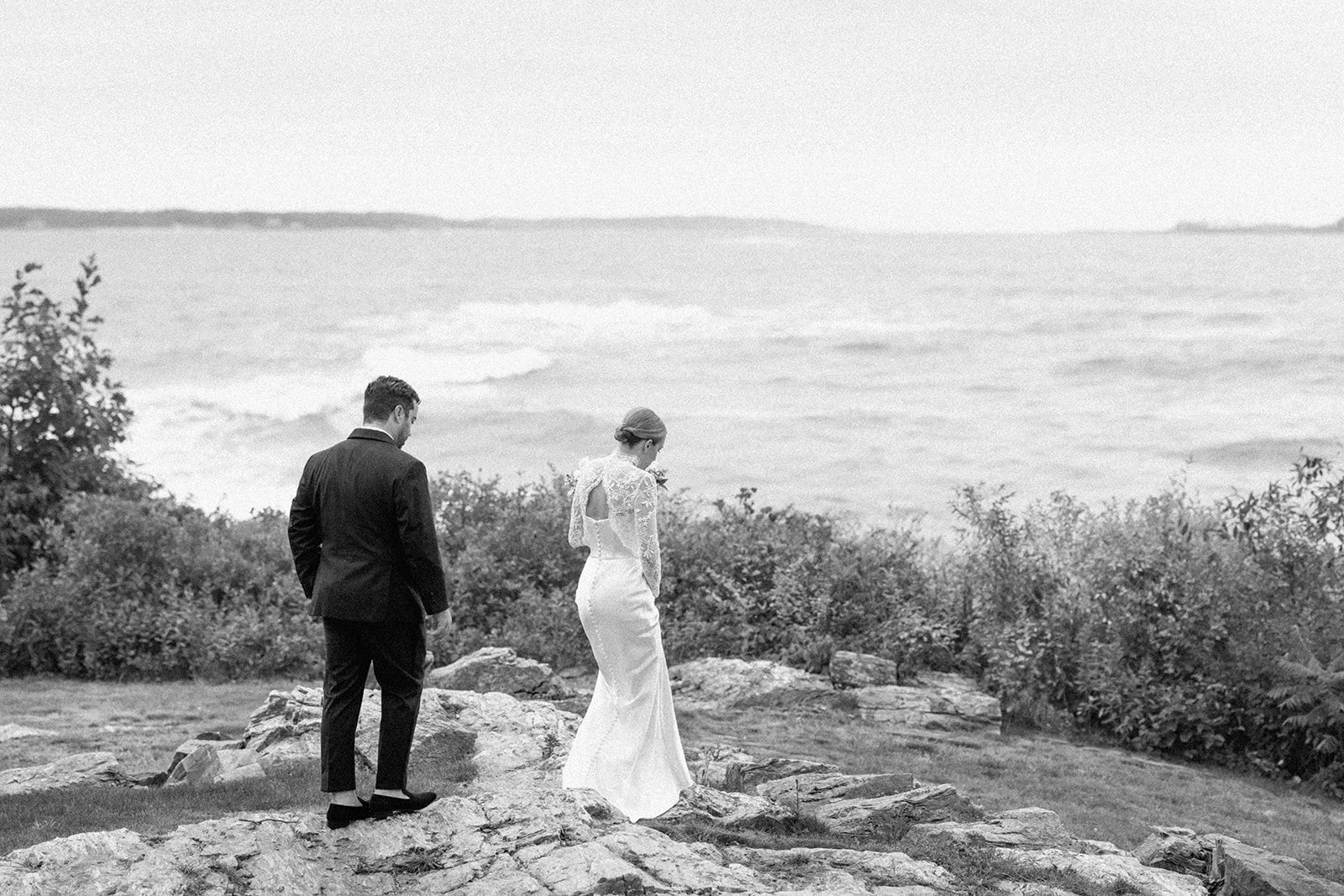 A Coastal Fall Wedding at The Prout’s Neck Country Club in Scarborough ...