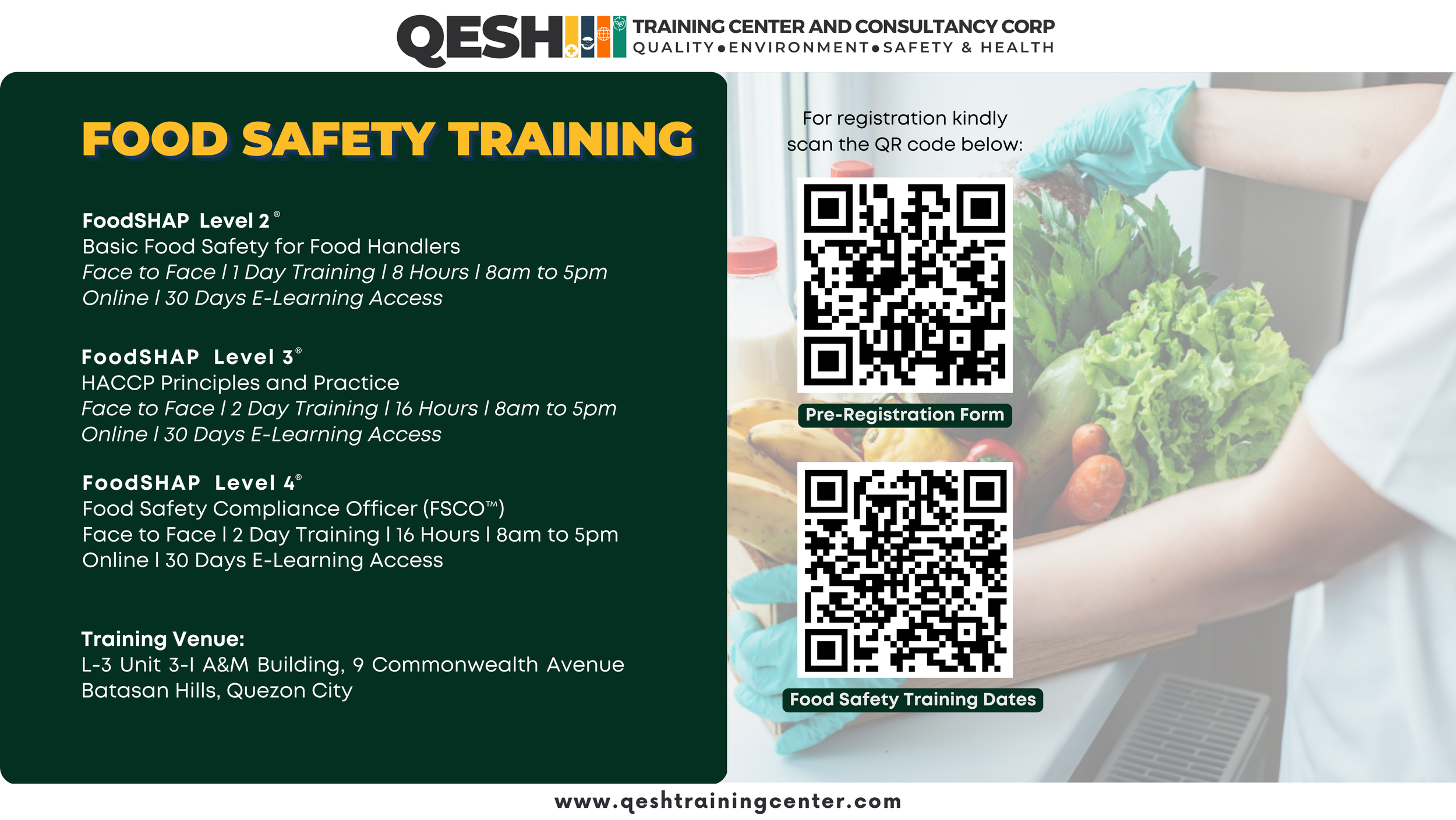 QESH Training Center - Your Training Partner