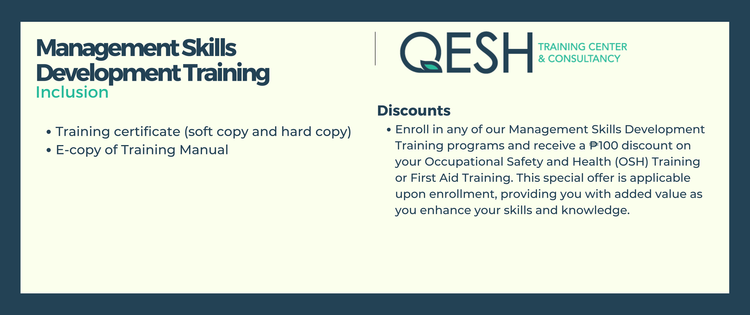 QESH Training Center - Be a trained Safety Officer in the Philippines