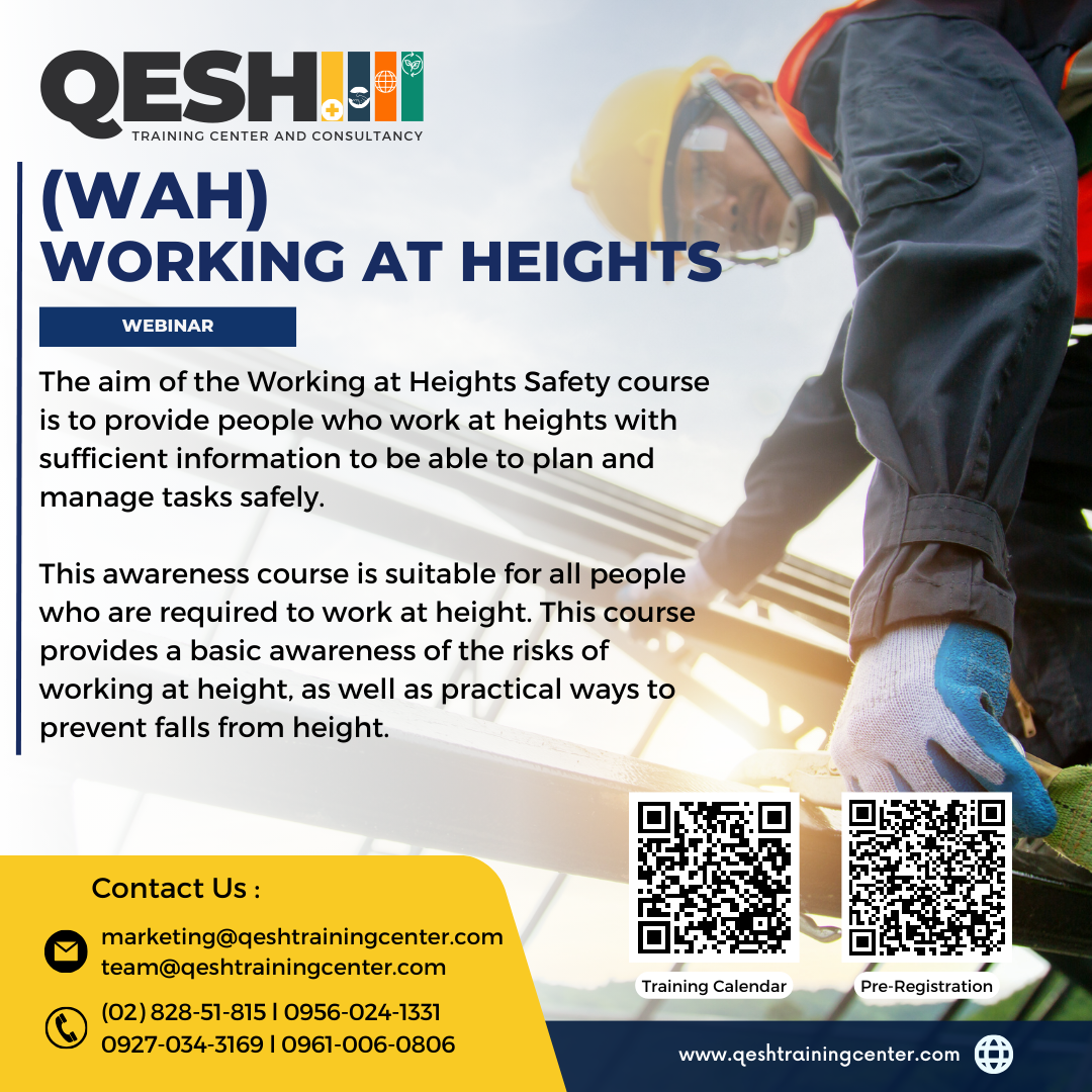 QESH Training Center - Be a trained Safety Officer in the Philippines