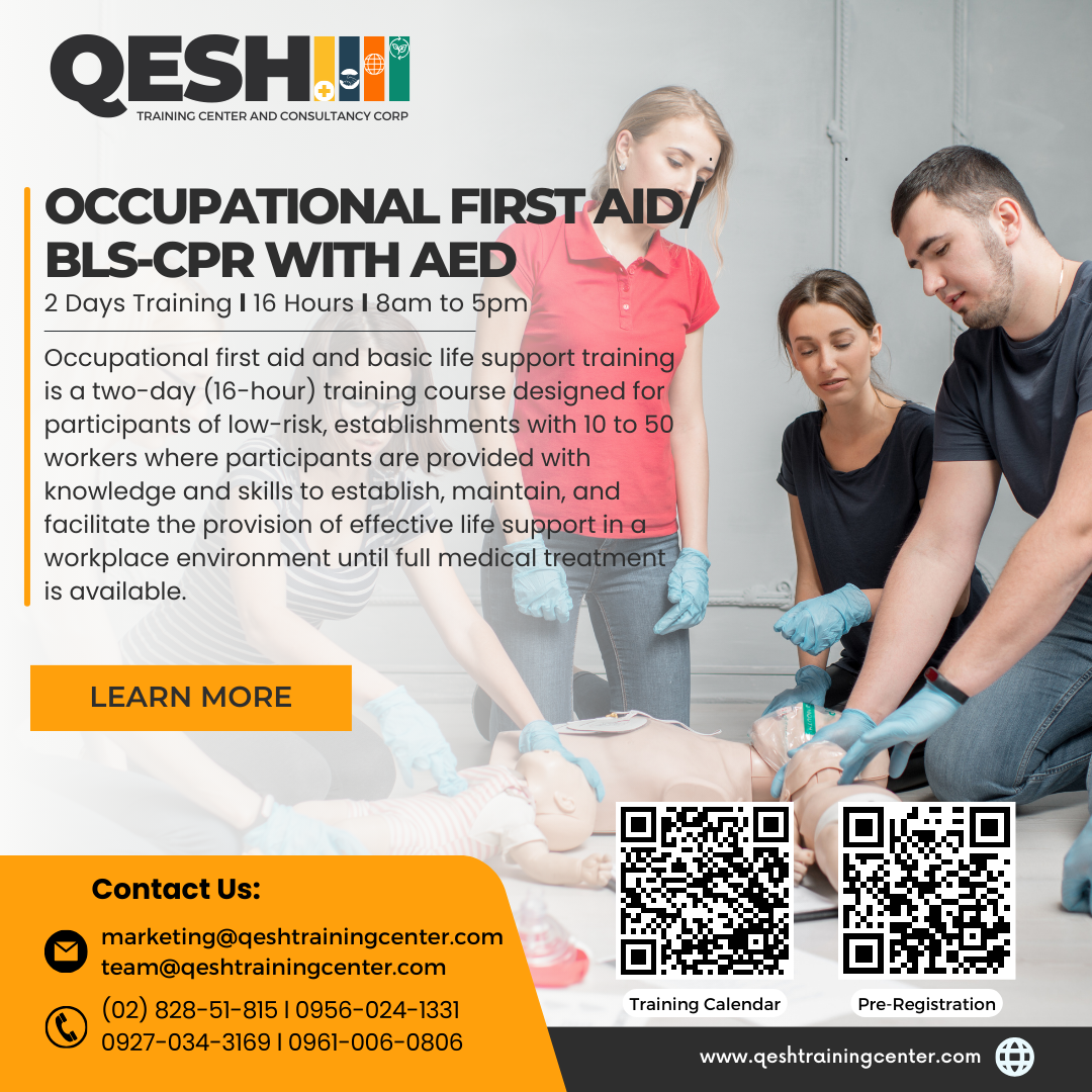 QESH Training Center - Be a trained Safety Officer in the Philippines