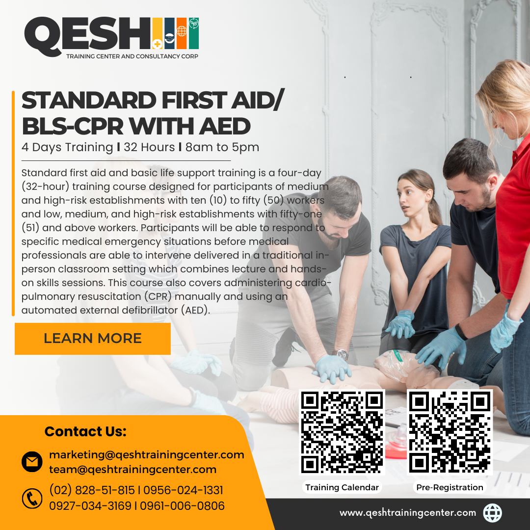 QESH Training Center - Be a trained Safety Officer in the Philippines