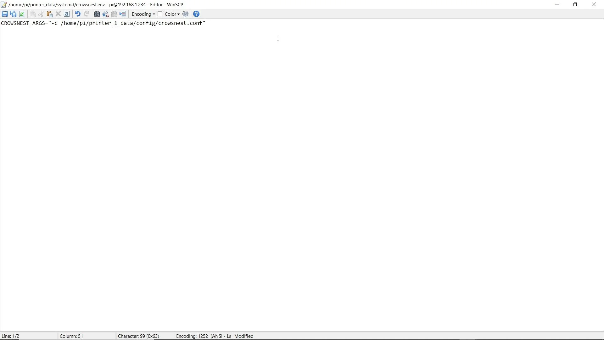 CROWSNEST — PrintsLeo3D