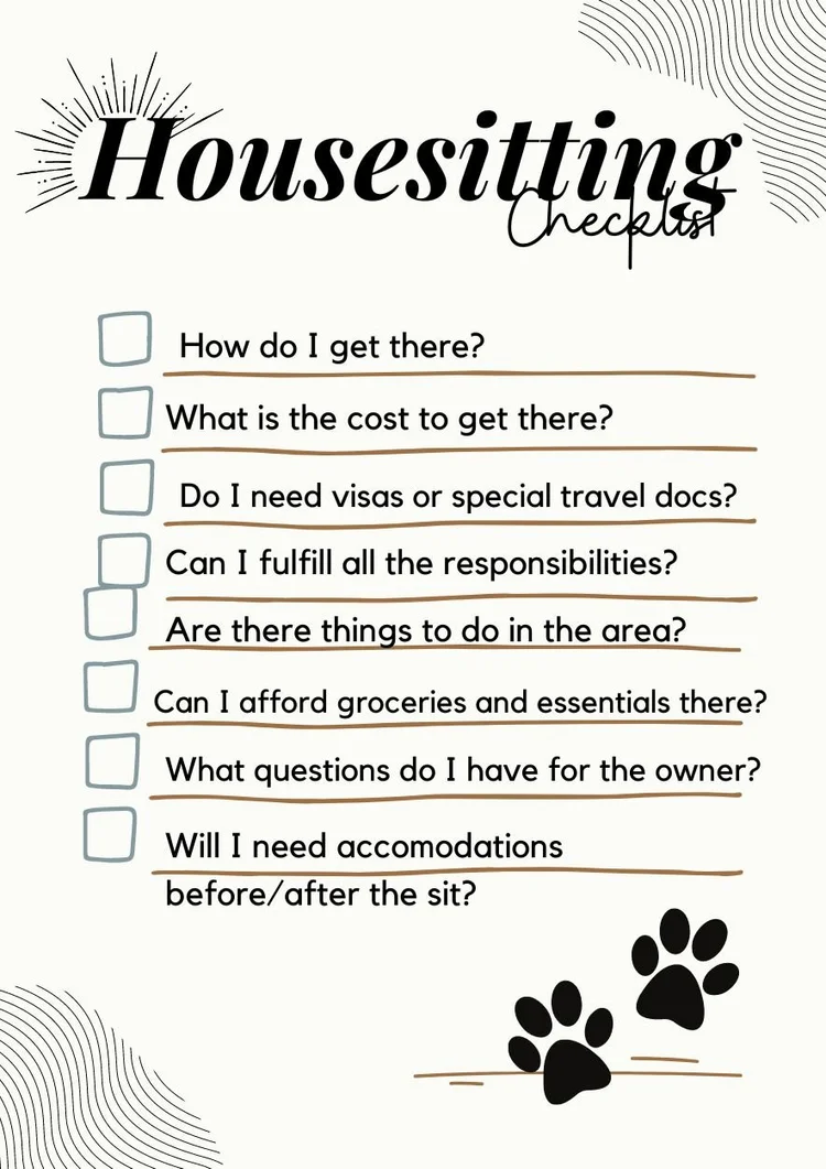 How to Start House Sitting — Queen of The Exit Row