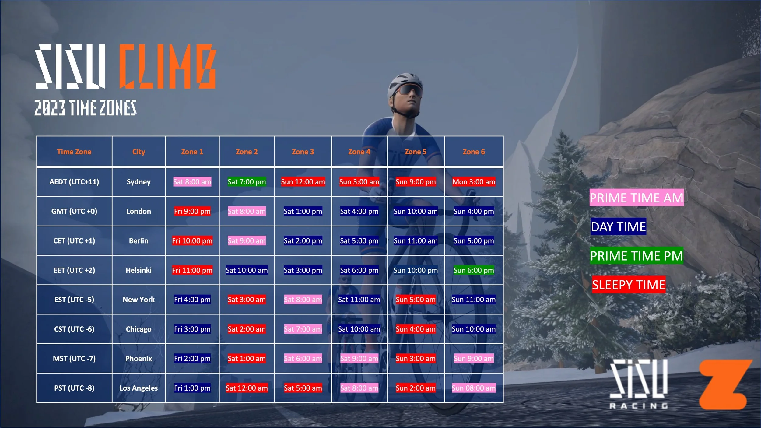 Calendar — SISU Racing