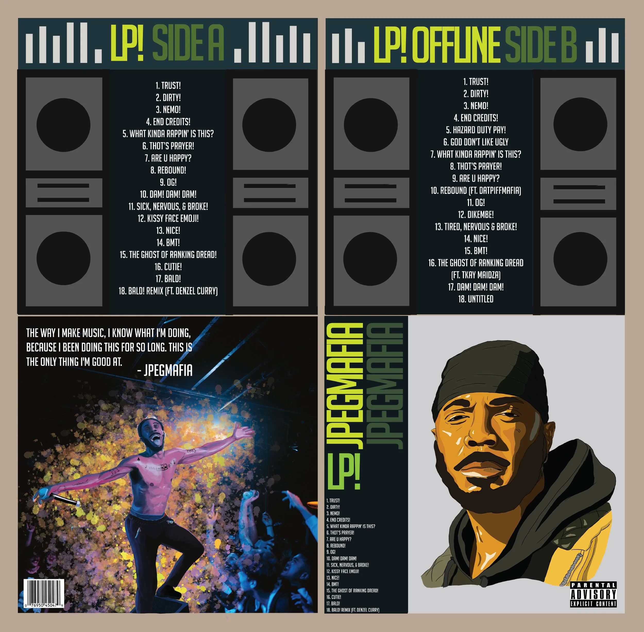 Album Design — Josh Wicker Art