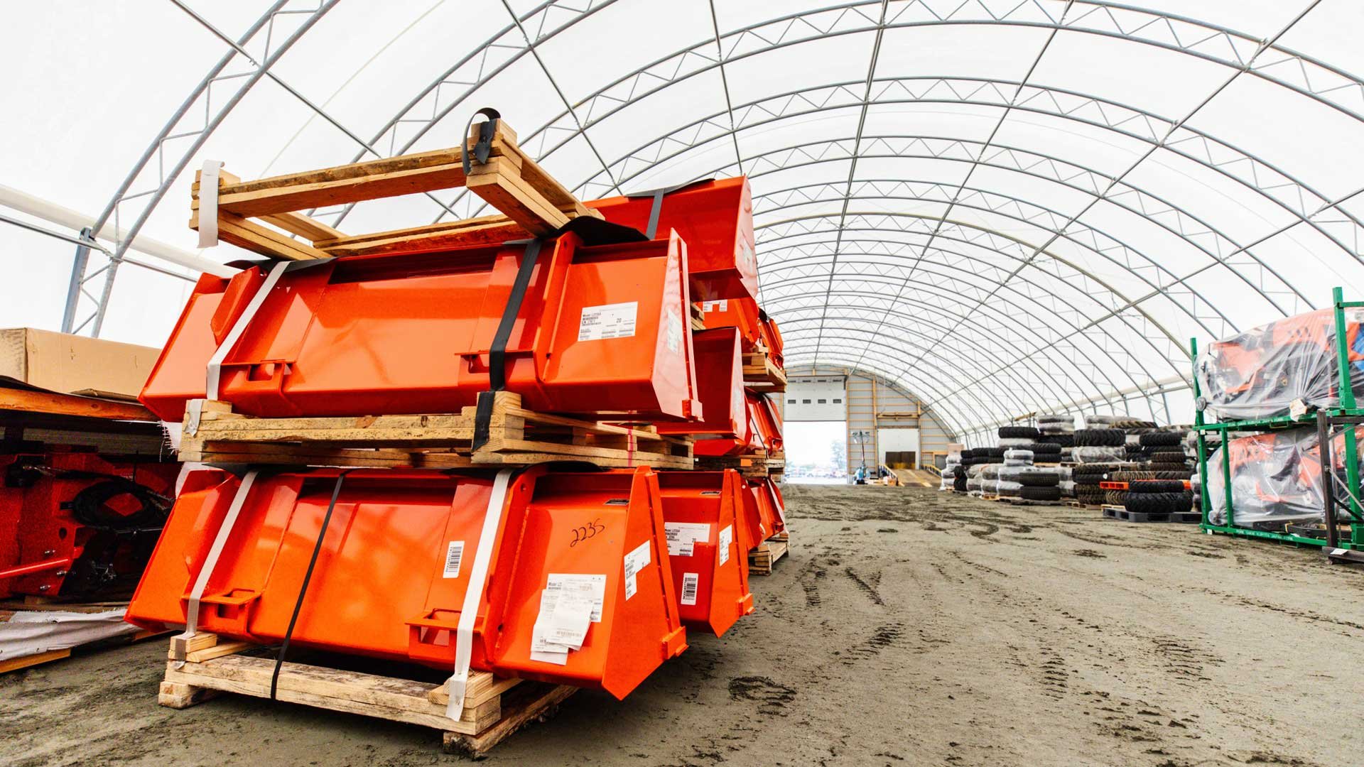 Bulk Goods Storage Halls — Eurodome