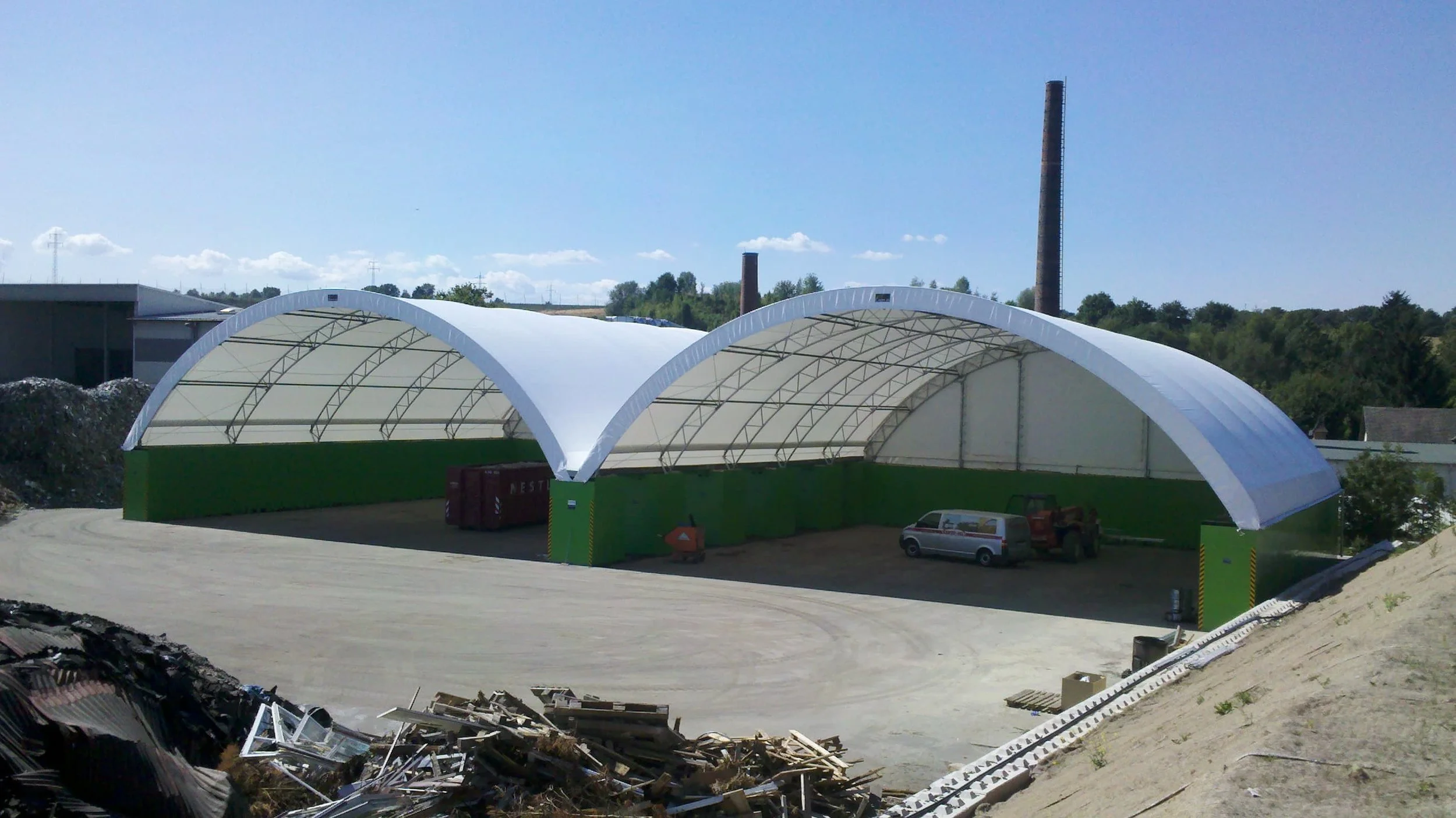 Recycling Halls & Structures — Eurodome