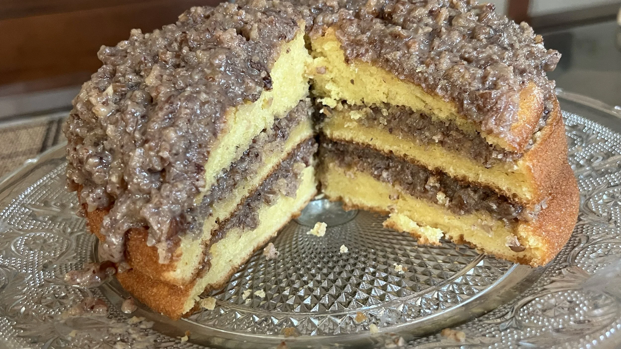 Old-Fashioned Pecan Cake — Atchafalaya National Heritage Area