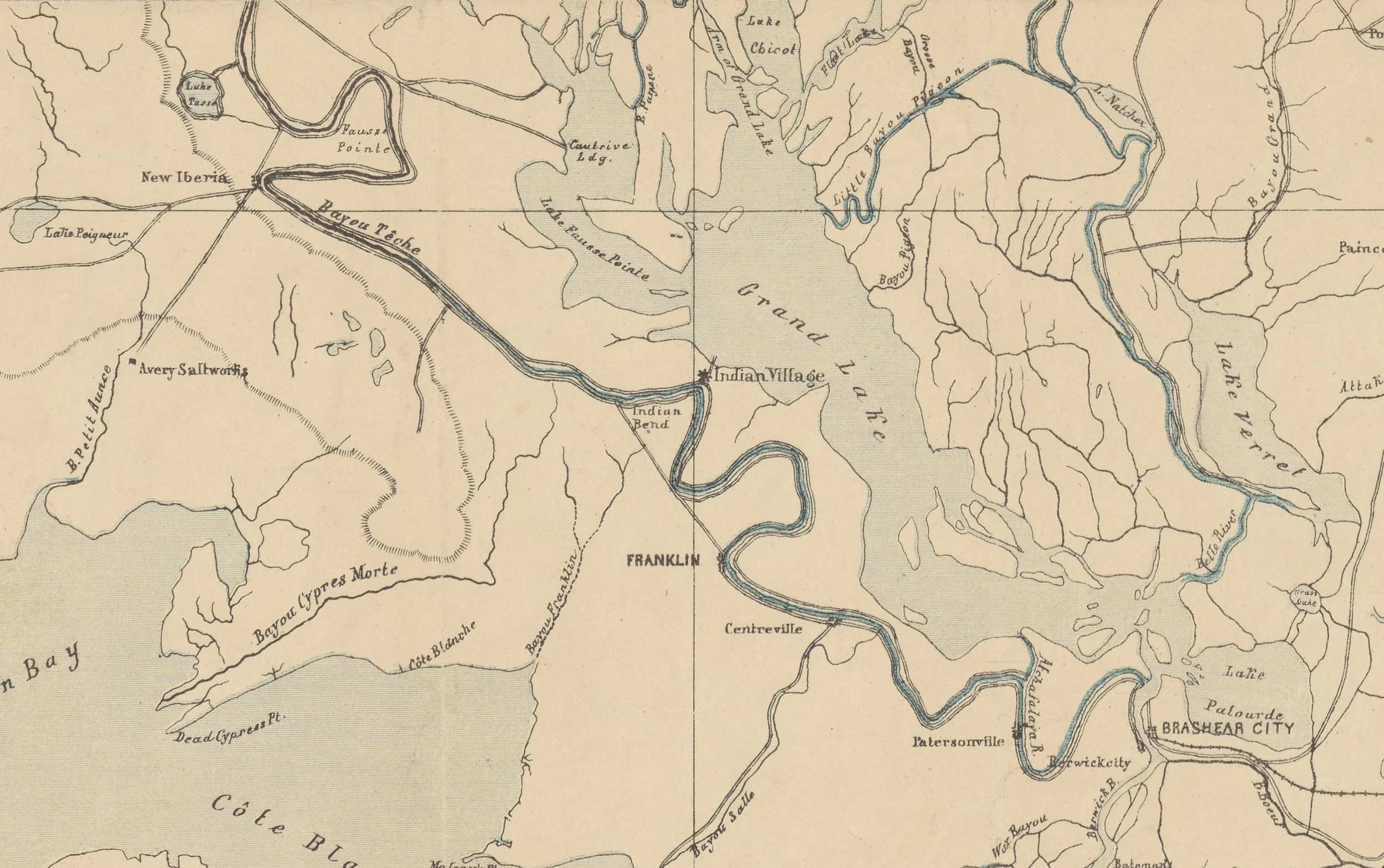 Lake Fausse Pointe — Atchafalaya National Heritage Area