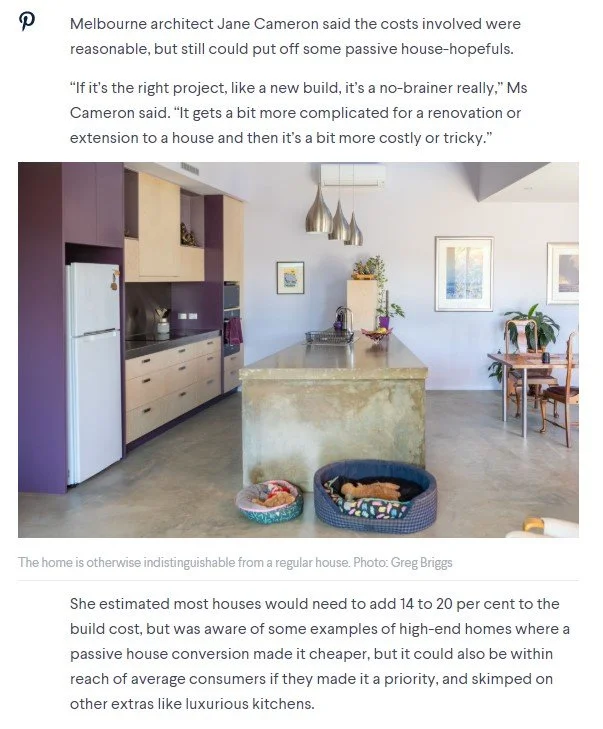 Press - Jane Cameron Architects