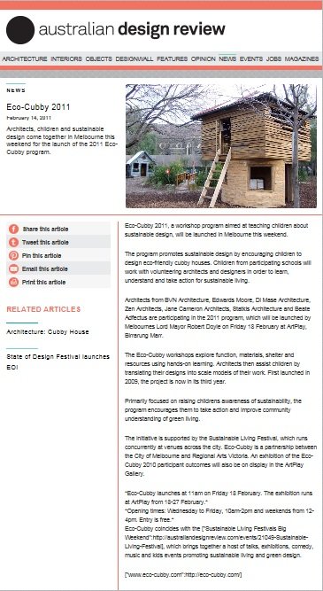 Press - Jane Cameron Architects