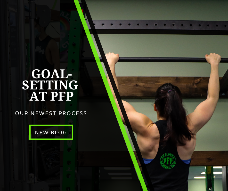 GOAL SETTING AT PFP — Pittsburgh Fitness Project