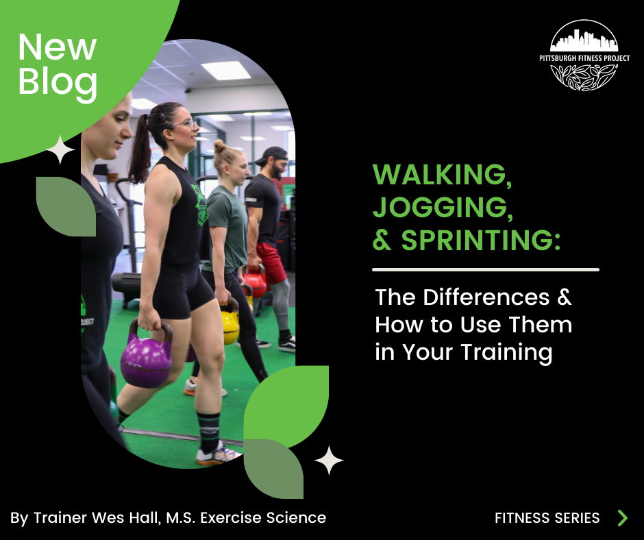 WALKING, JOGGING, & SPRINTING — Pittsburgh Fitness Project