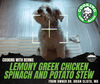 Lemony Greek Chicken, Spinach, and Potato Stew — Pittsburgh Fitness Project