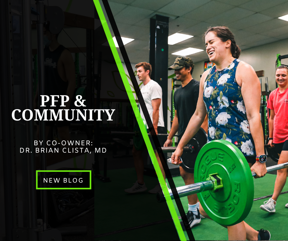 PFP & COMMUNITY — Pittsburgh Fitness Project