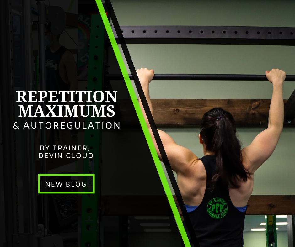 REPETITION MAXIMUMS & AUTOREGULATION — Pittsburgh Fitness Project