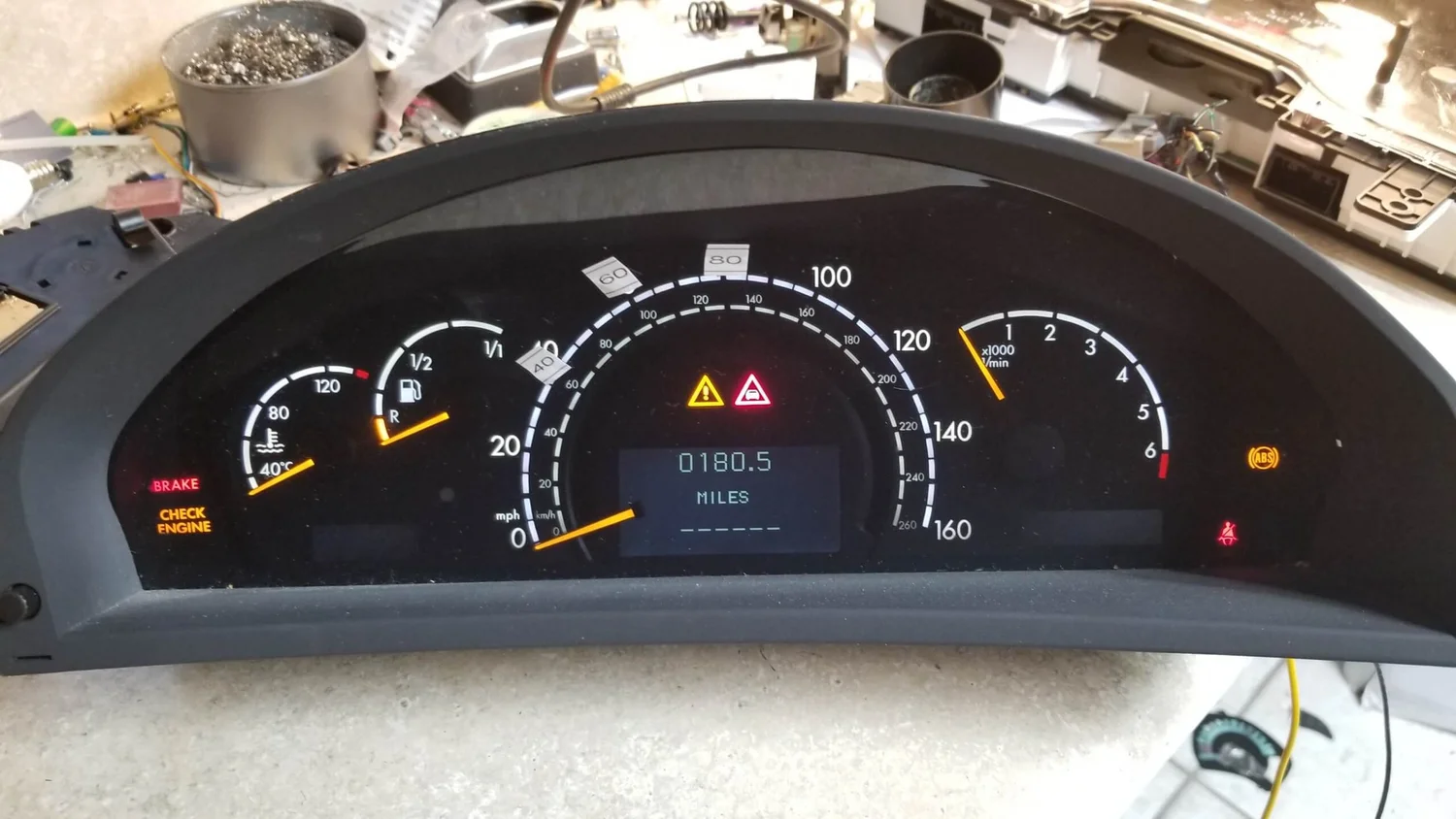 Mercedes Benz Speedometer and Odometer Repair | DNA Speedometers ...
