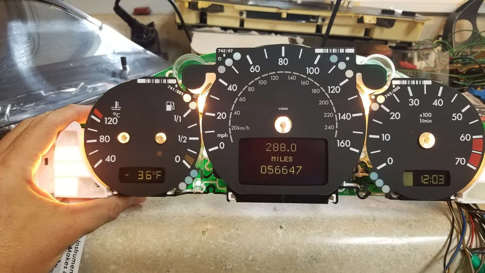 Mercedes Benz Speedometer and Odometer Repair | DNA Speedometers ...