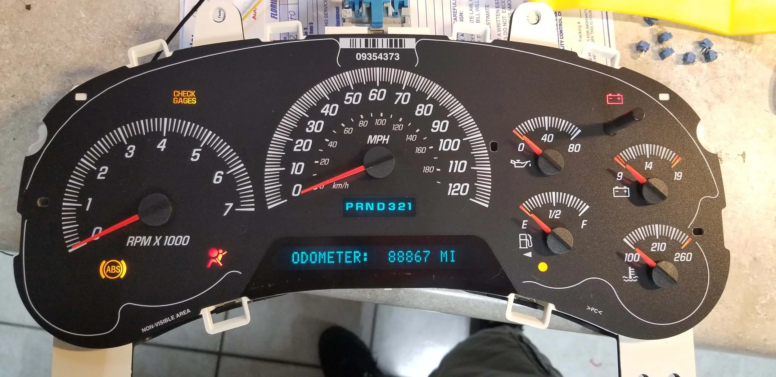 Chevrolet Speedometer and Odometer Repair (Copy) | DNA Speedometers ...
