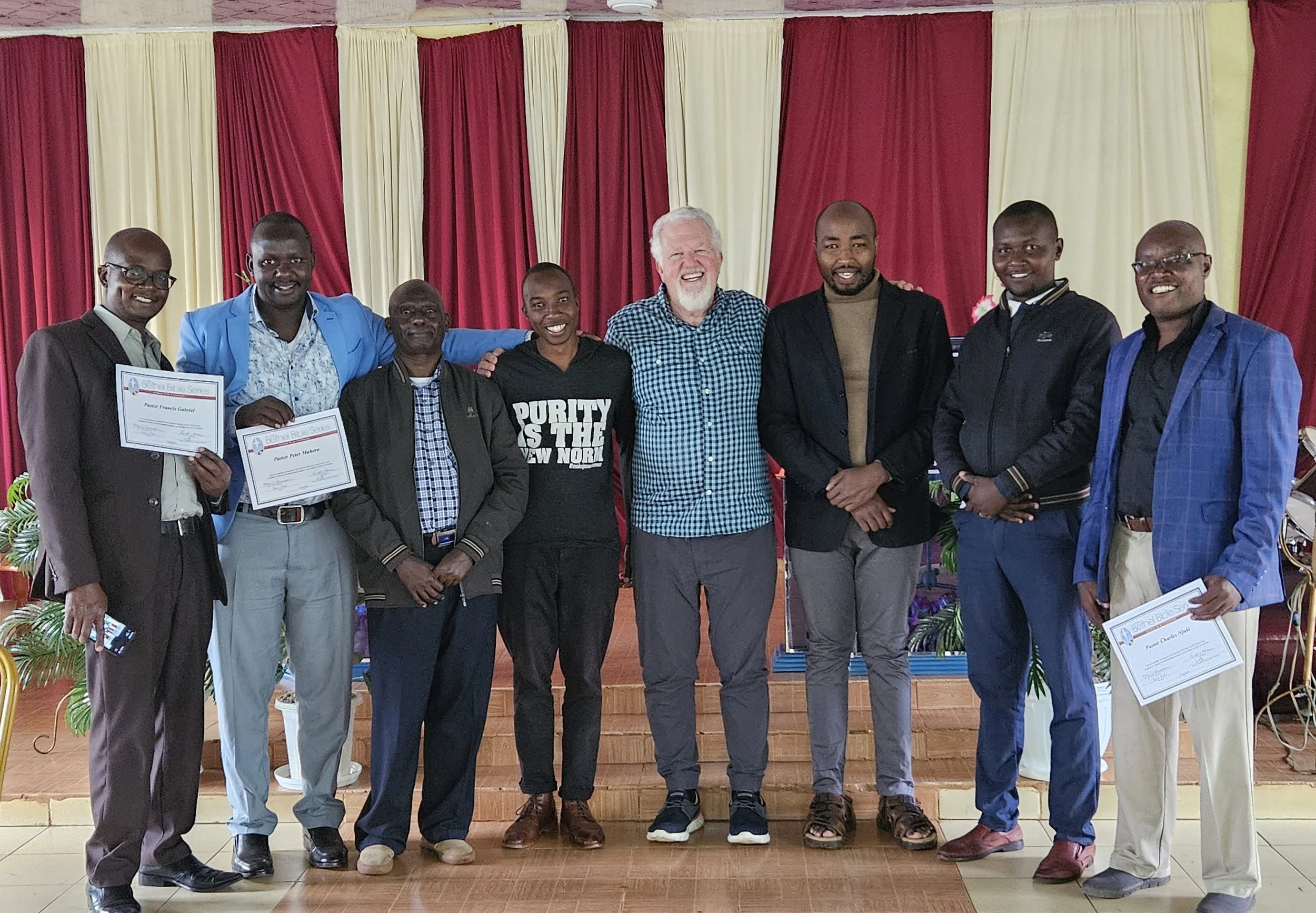 Newly Trained Bethel Bible Series Teachers Honored at P.E.F.A Church ...