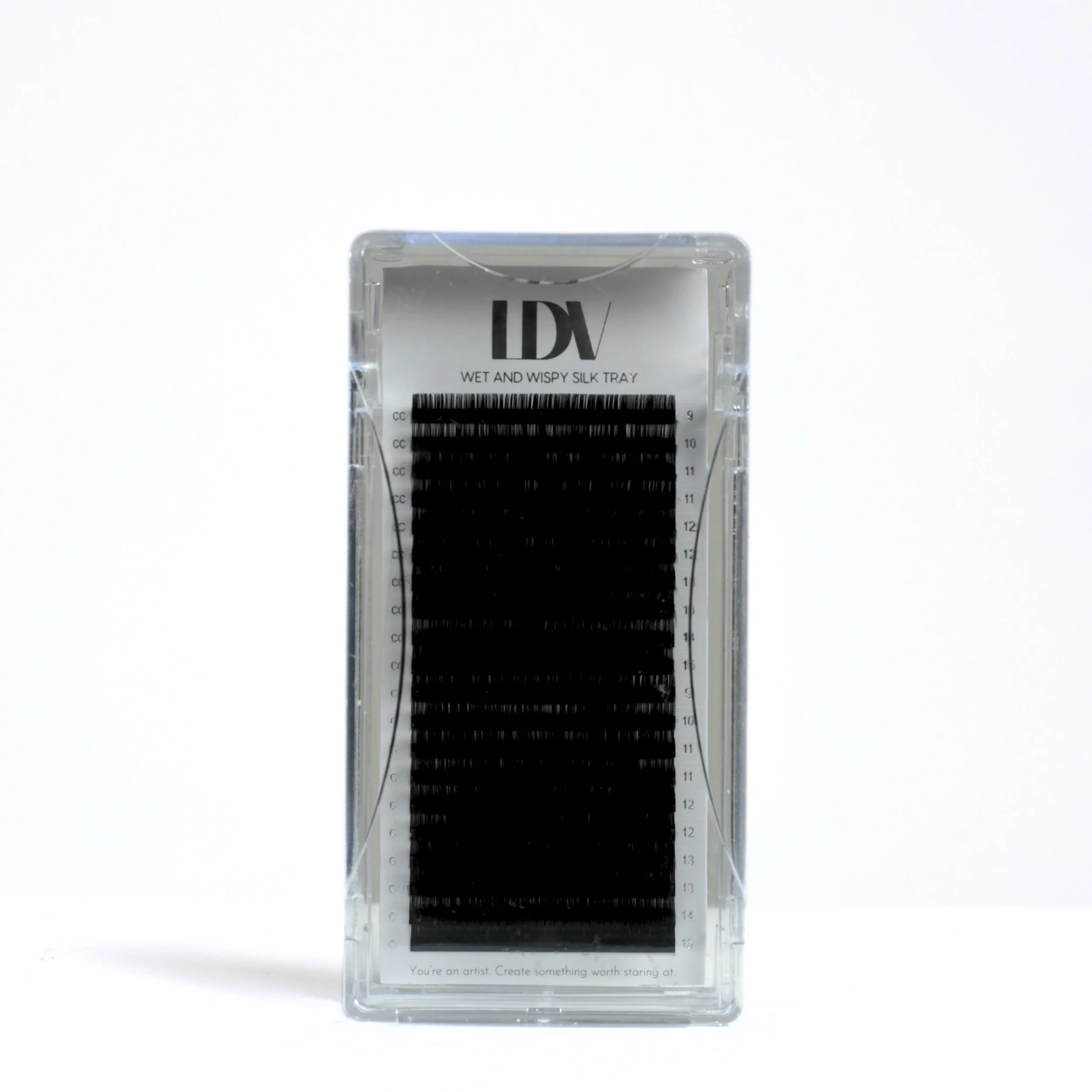 Wet & Wispy Silk Tray | C & CC Curl Mixed — THE LDV