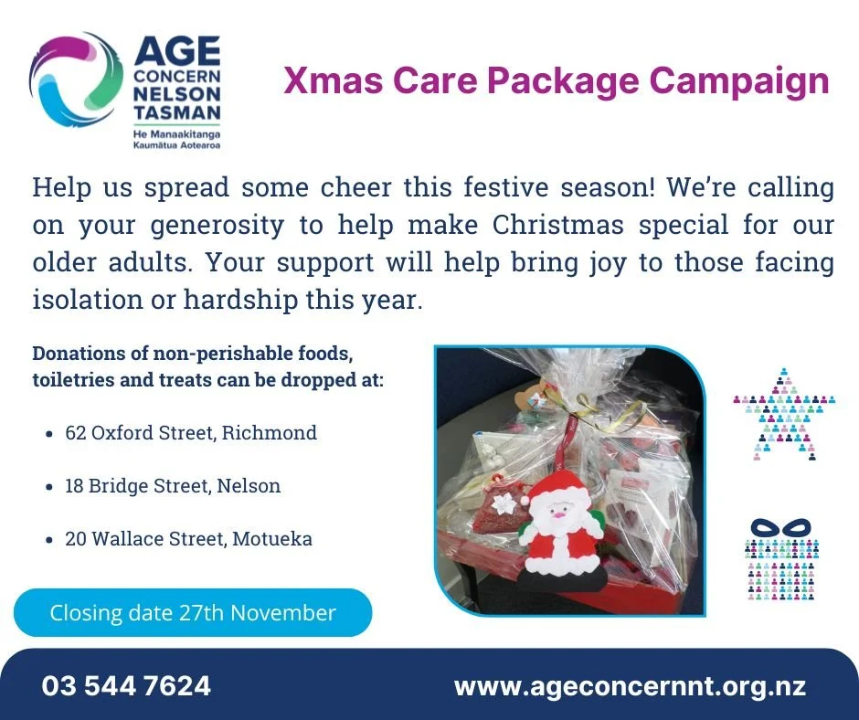 Xmas campaign — Age Concern Nelson Tasman