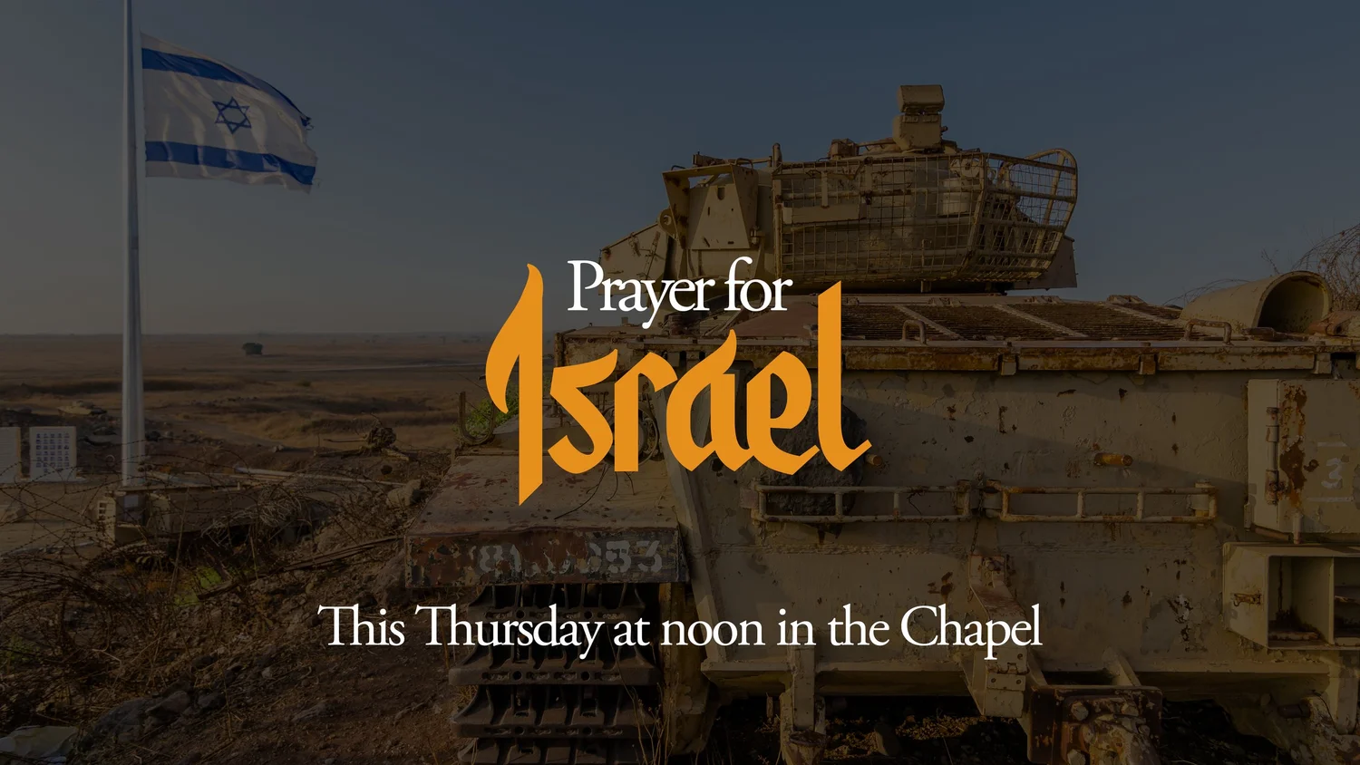 Prayer for Israel — Central Assembly