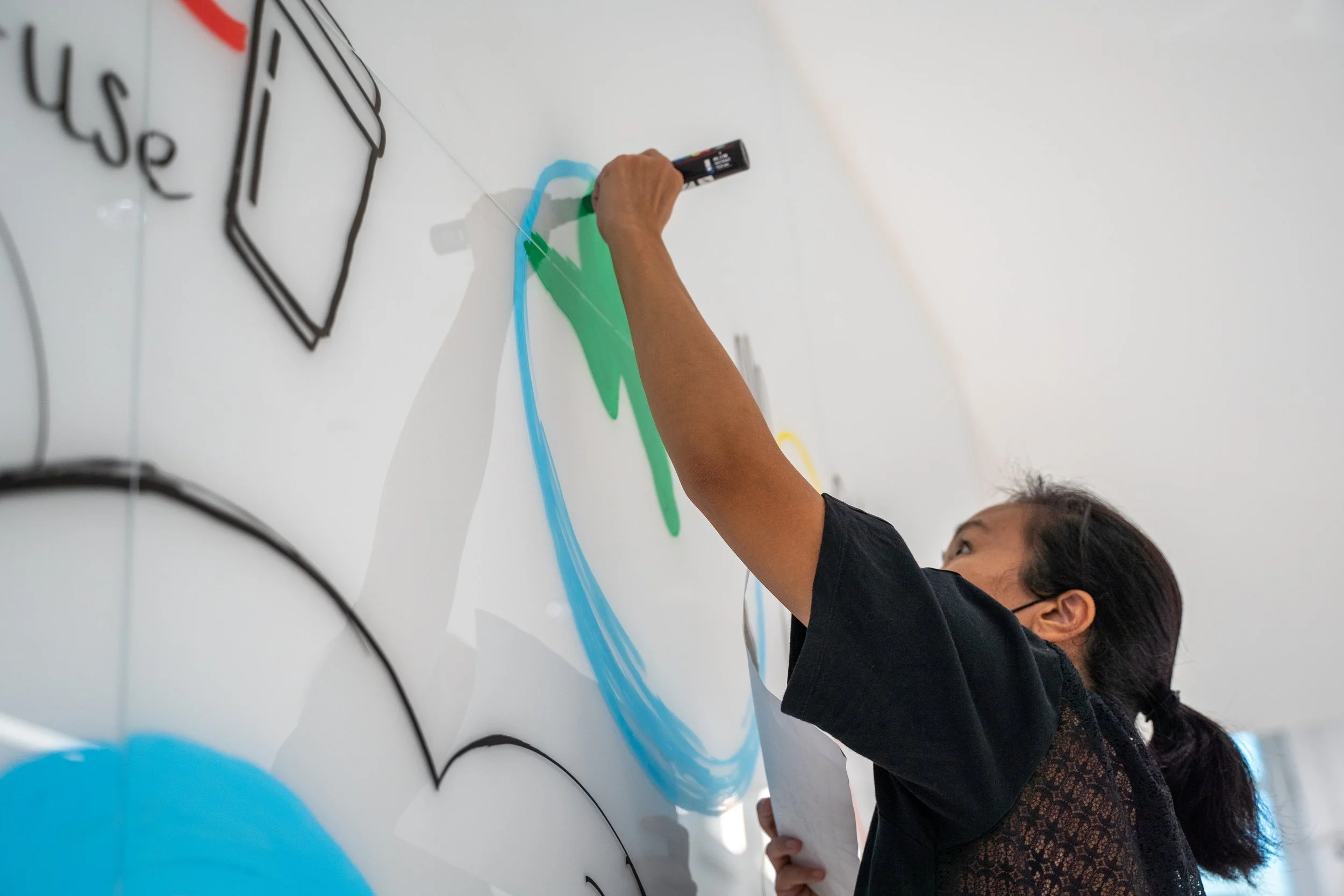 Ephemeral Marker Mural — Mural Lingo