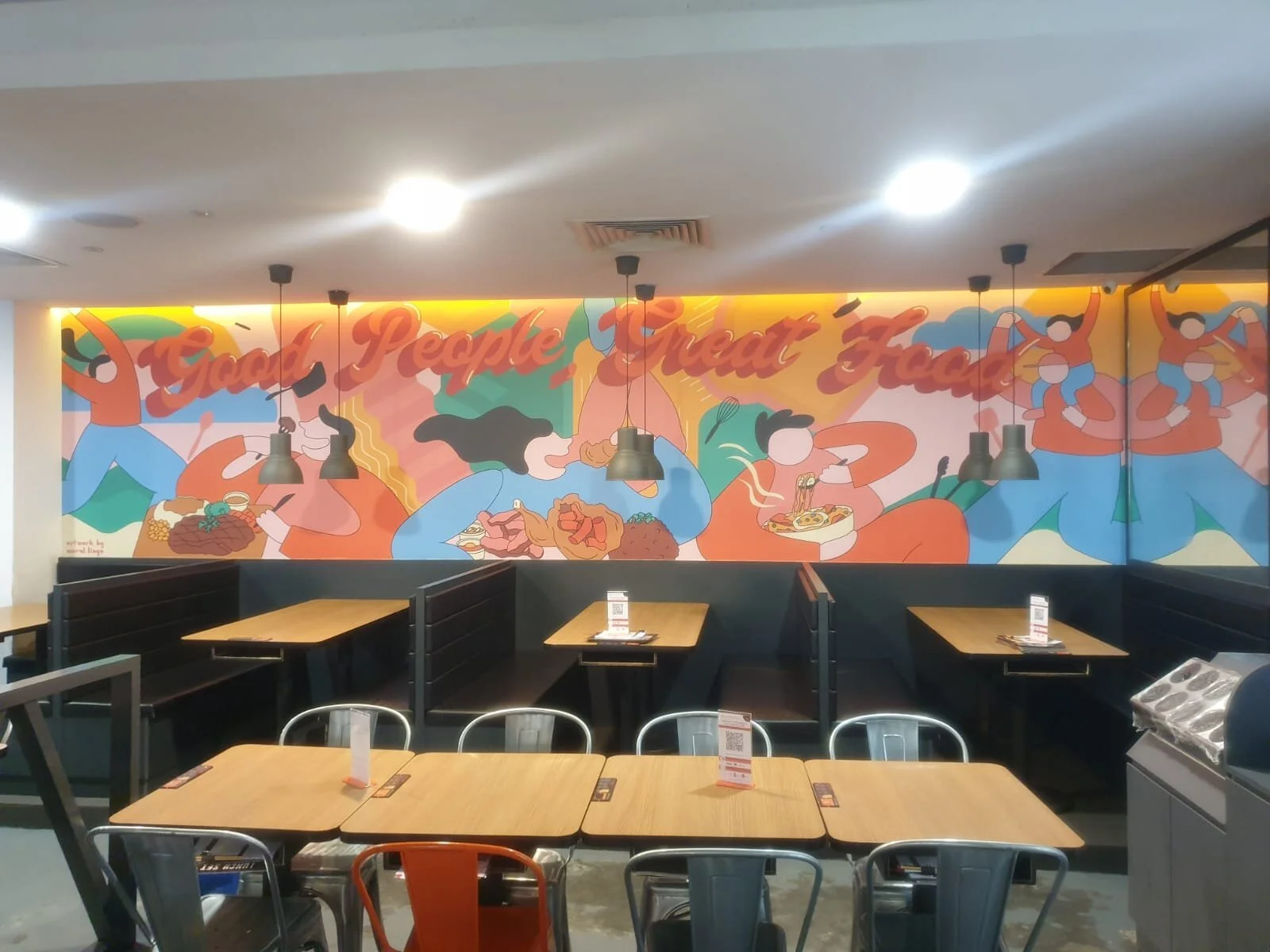 Eighteen Chefs — Mural Lingo