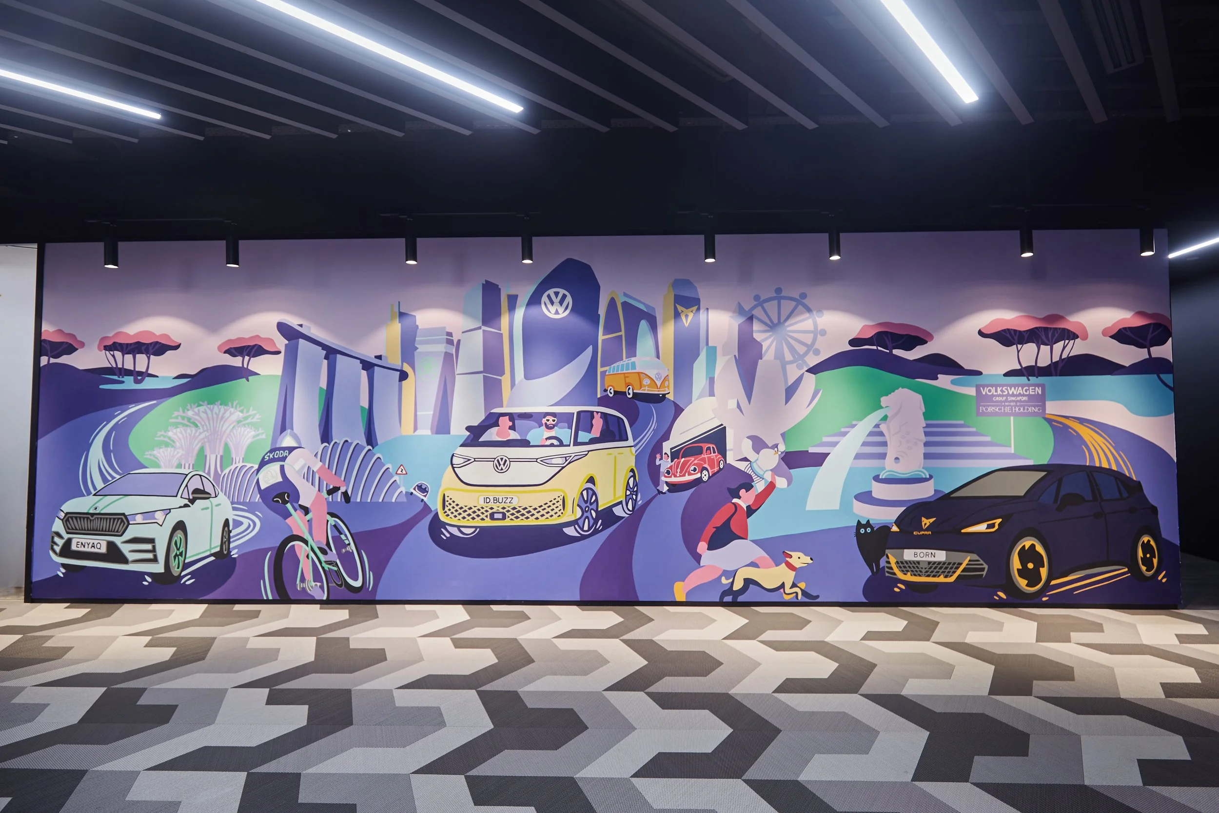 Volkswagen — Mural Lingo