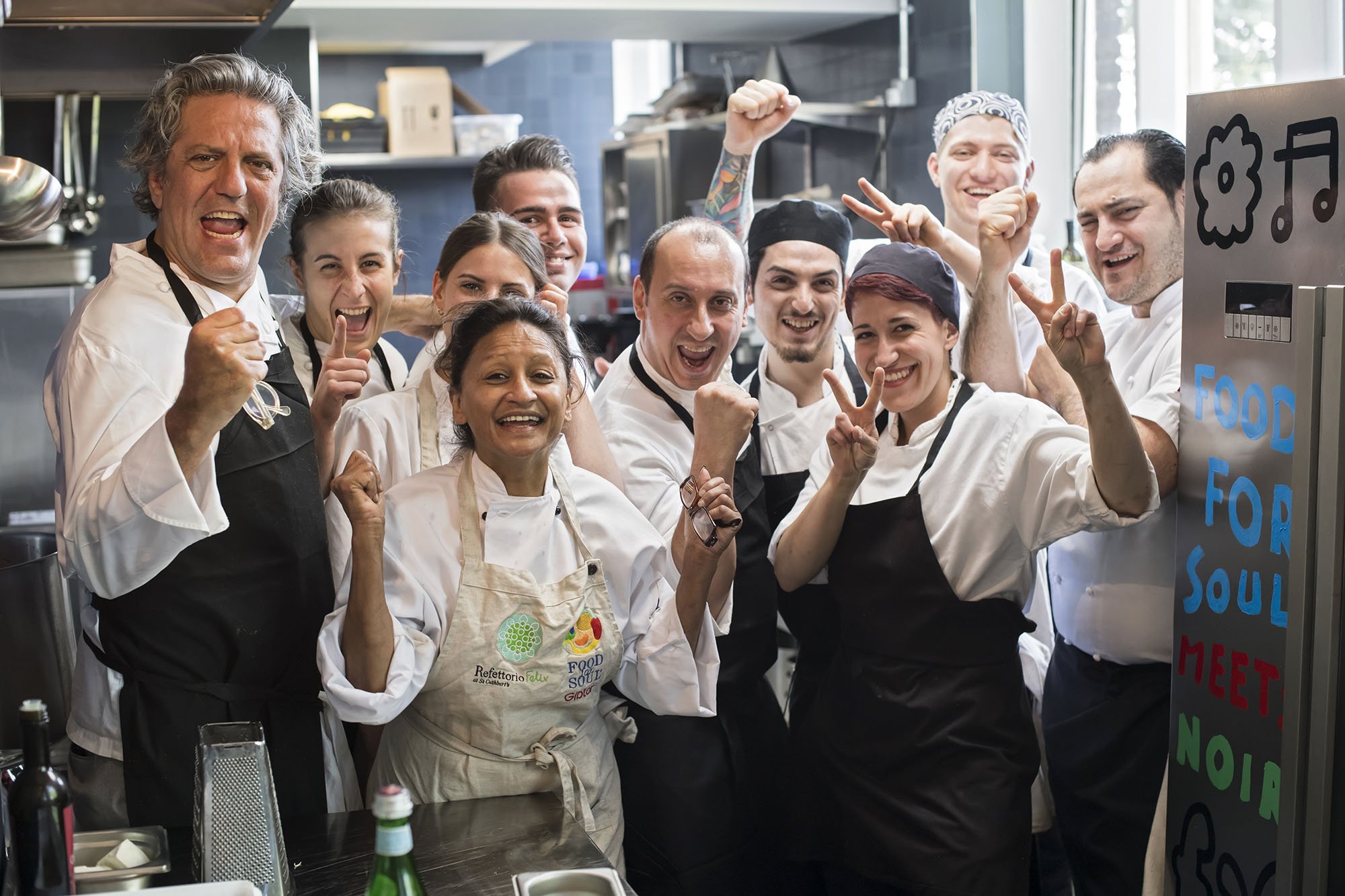Guest chefs — Refettorio Felix