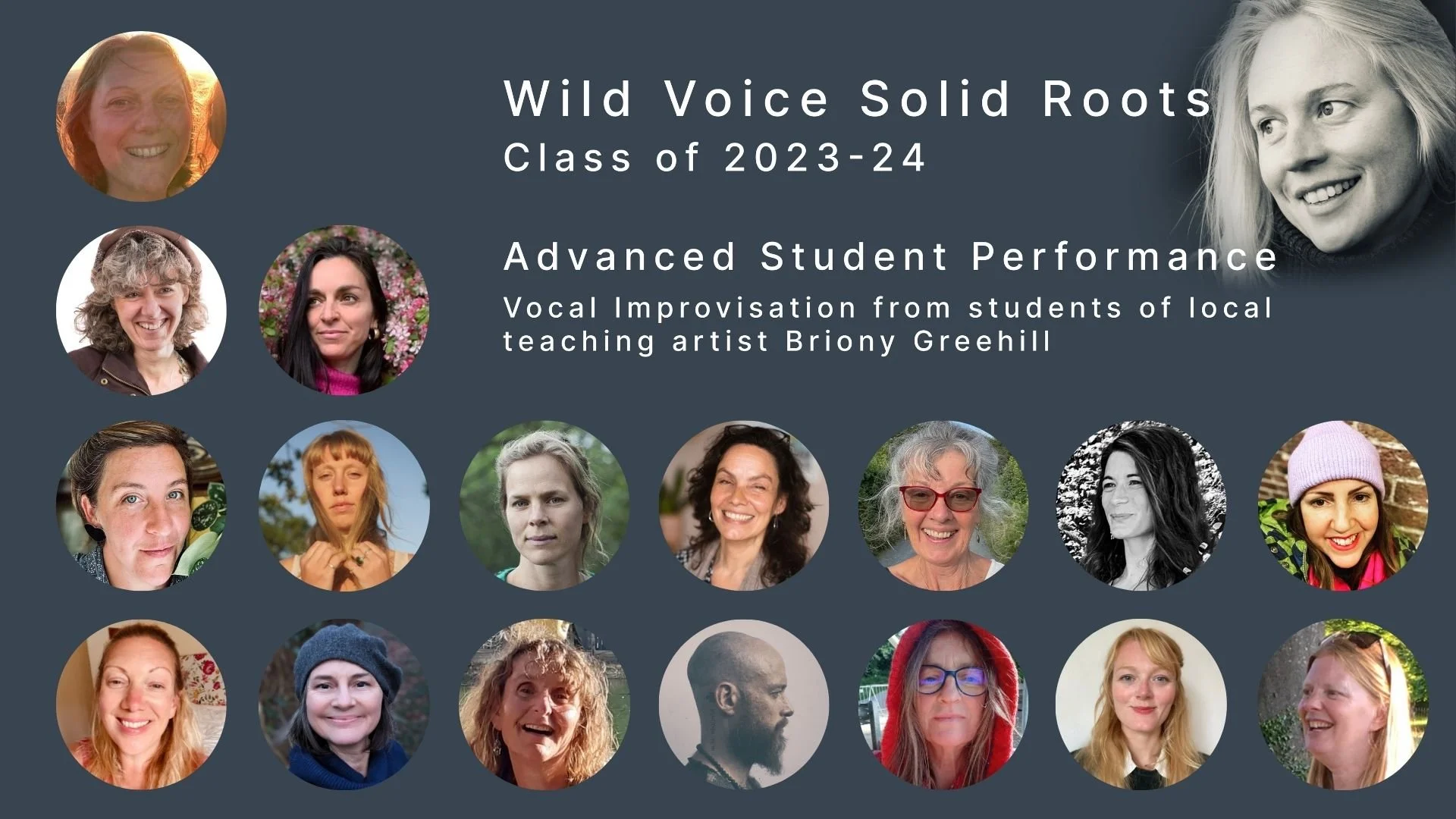 Wild Voice Solid Roots - Students' End of Year Performance — Briony ...