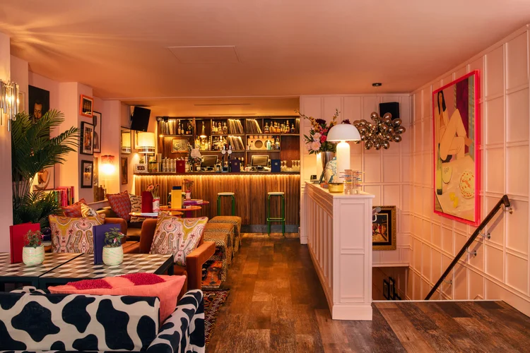 Soho's Best Late Night Cocktail Bar l The Little Scarlet Door
