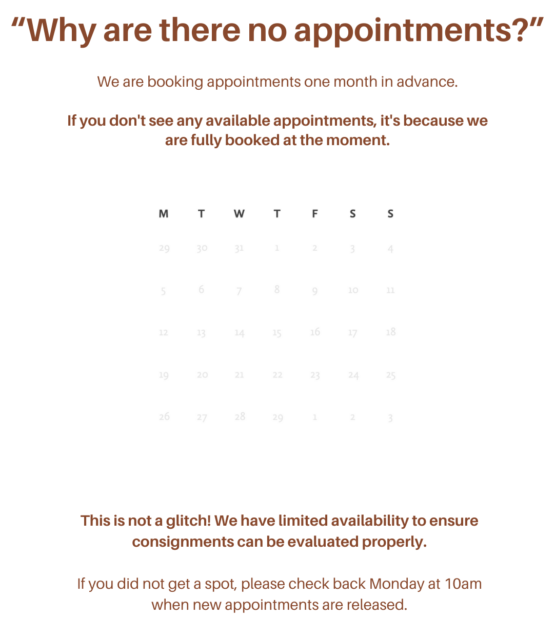 Book A Consignment Appointment — Wild Rose Consignment