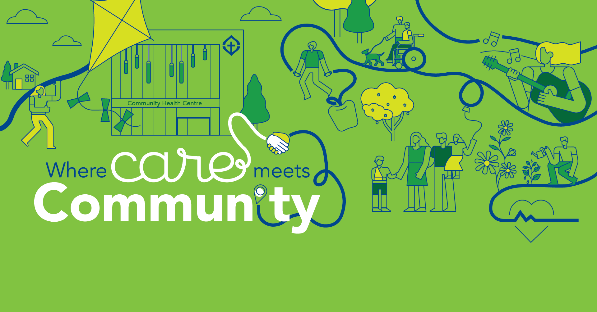 Community Health Centre block party — Covenant wellness community