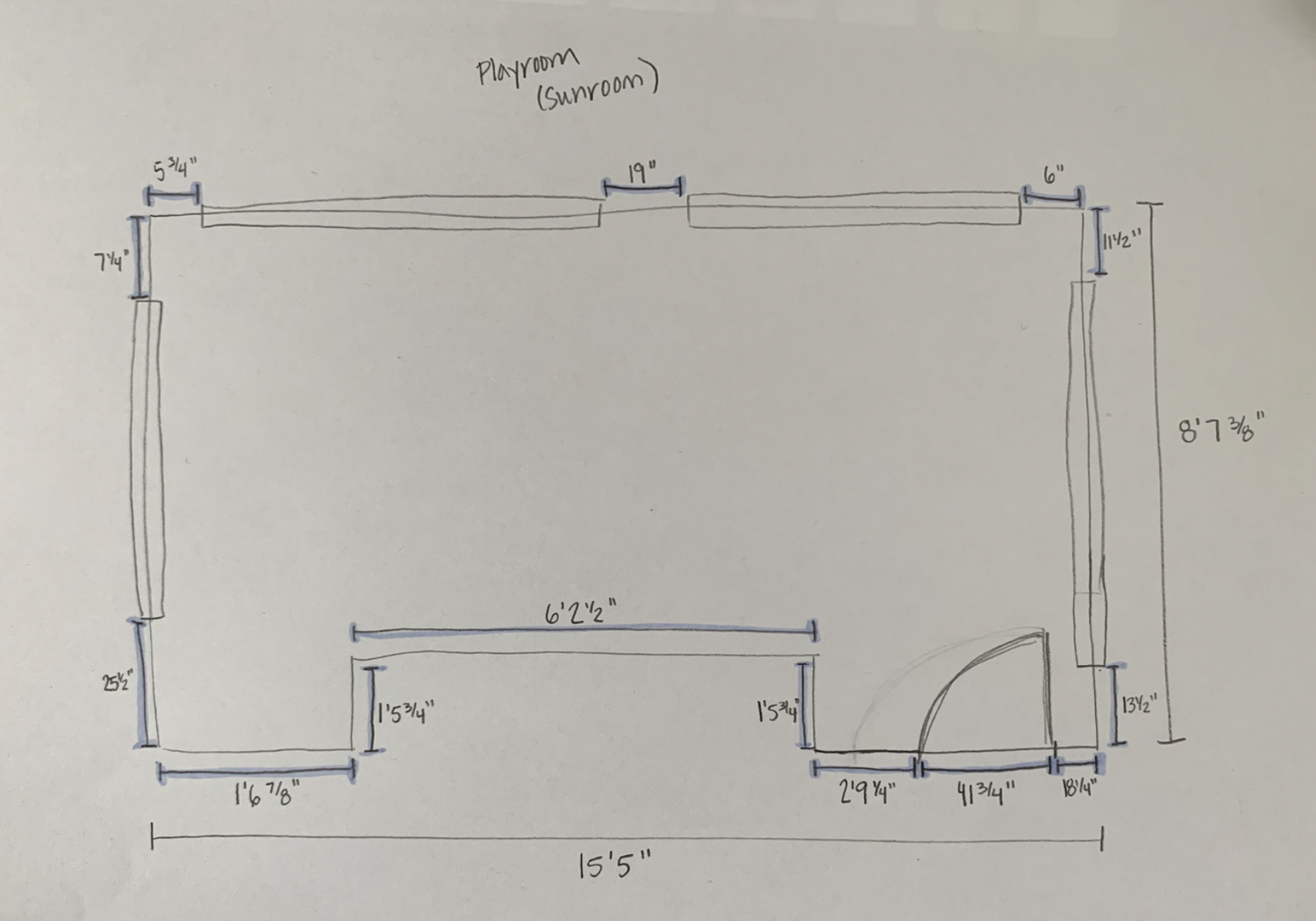 How to Measure & Sketch a Room — grOH! Playrooms